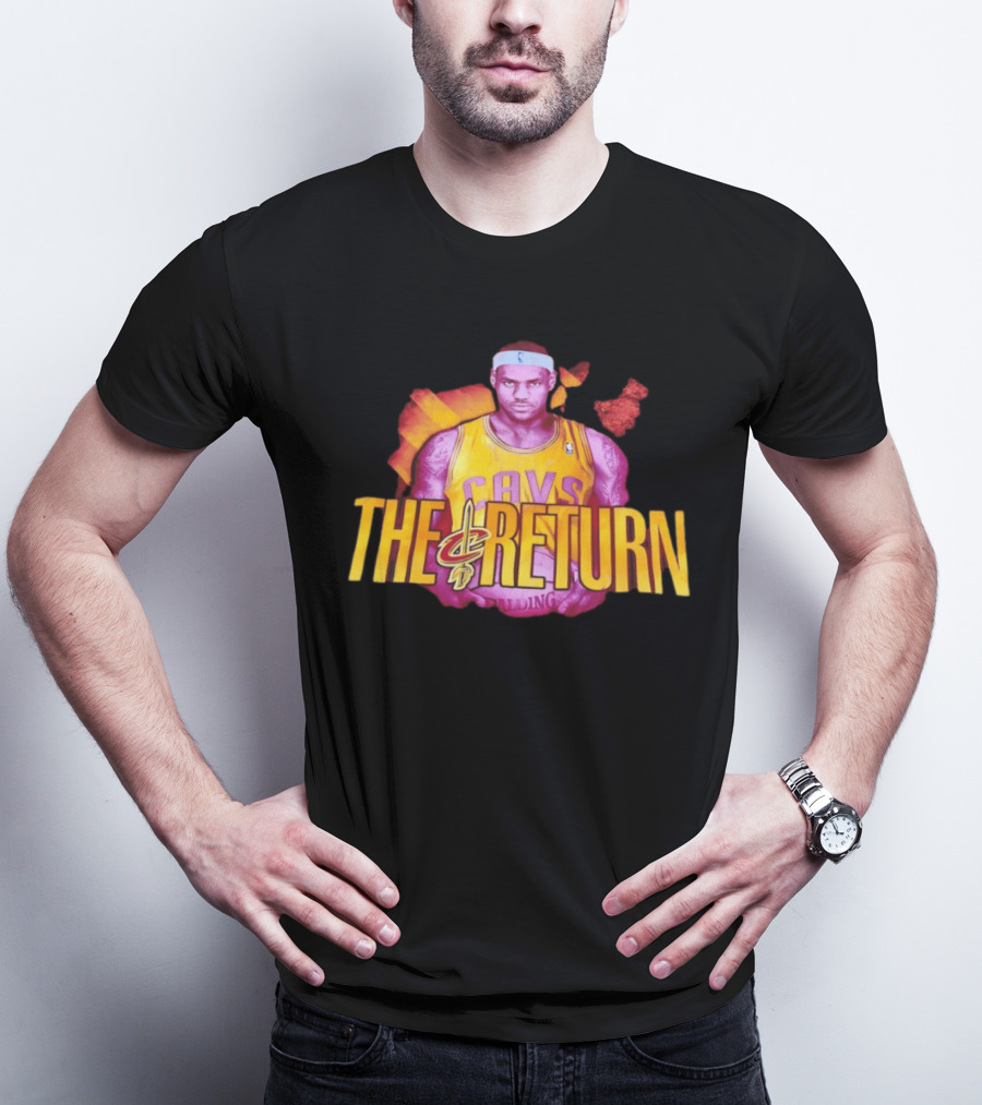 LeBron James Cleveland Cavaliers The Return NBA Basketball 2026 T-Shirt