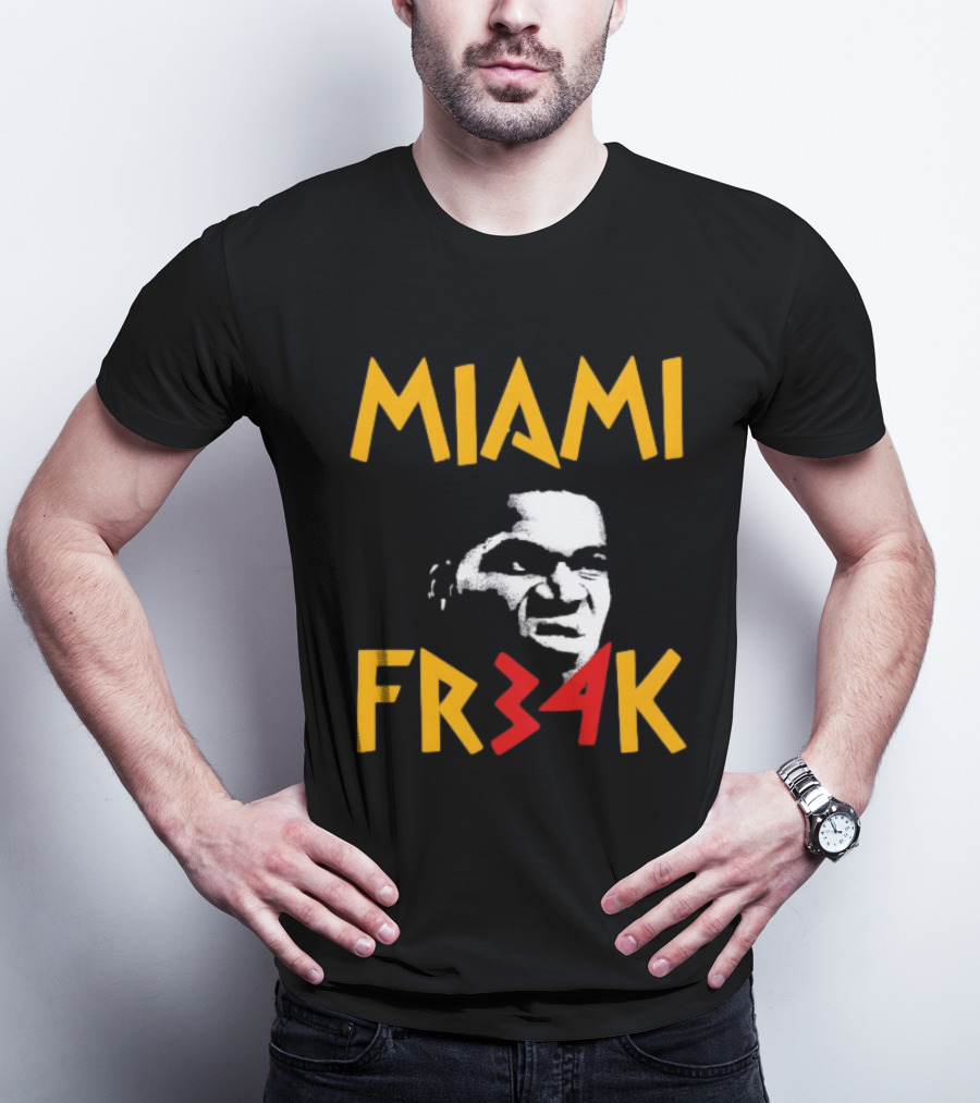 Giannis Antetokounmpo Miami Freak 34 Greek Freak Basketball T-Shirt