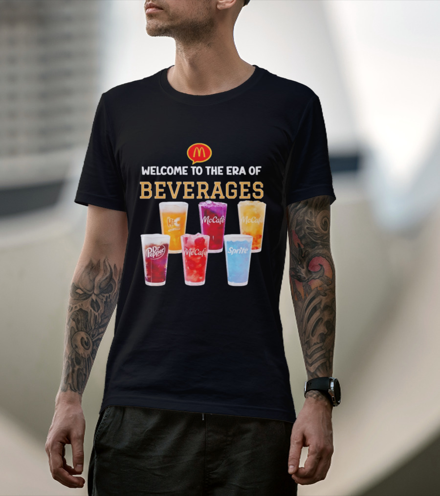 McCafé McDonald's Dr Pepper Sprite Hi C Beverages 2026 T-Shirt