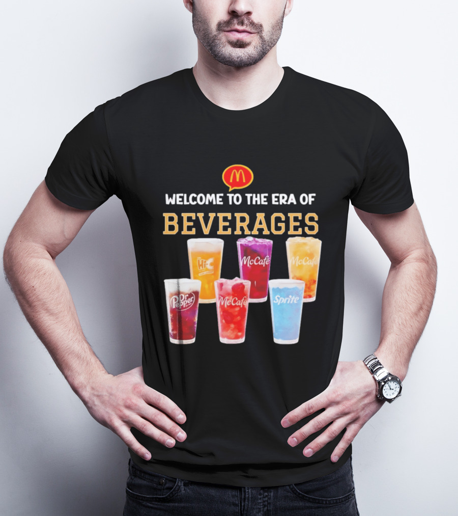 McCafé McDonald's Dr Pepper Sprite Hi C Beverages 2026 T-Shirt