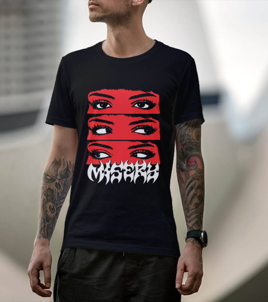 Misery Red Eyes Triple Stare T-Shirt
