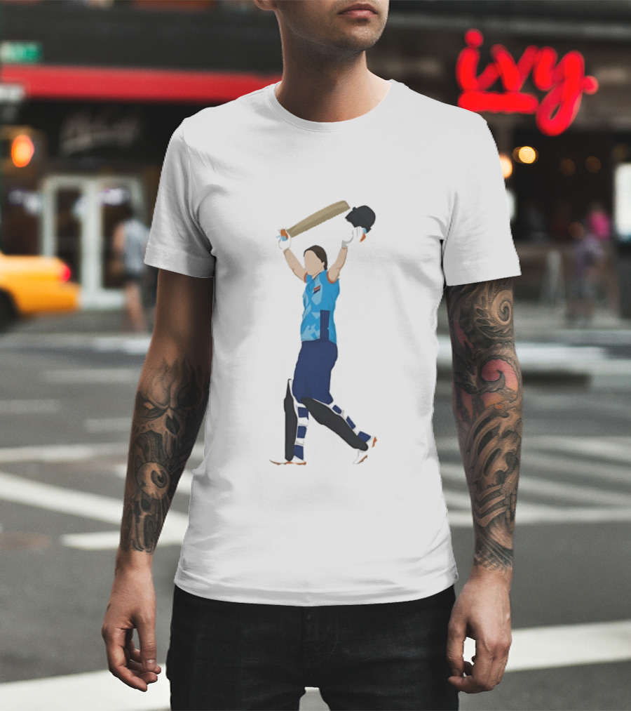 Nat Sciver Brunt England Cricket Iconic Batting Celebration T-Shirt