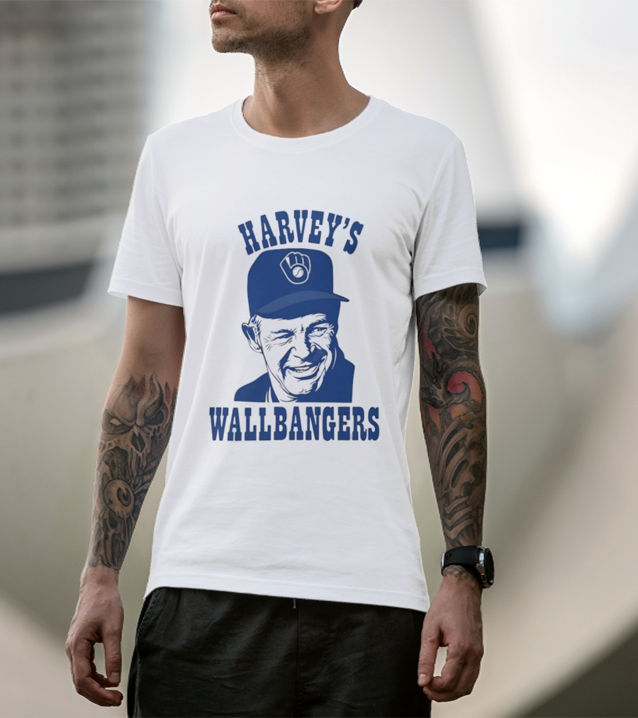 Harvey's Wallbangers Brewers Harvey Kuenn T-Shirt