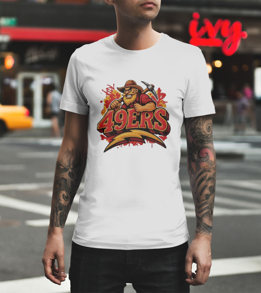 San Francisco 49ers Prospector 49ers Graffiti T-Shirt