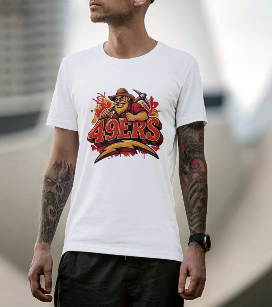 San Francisco 49ers Prospector 49ers Graffiti T-Shirt