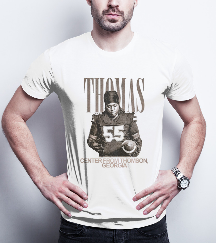 THOMAS 55 Center From Thomson Georgia T-Shirt