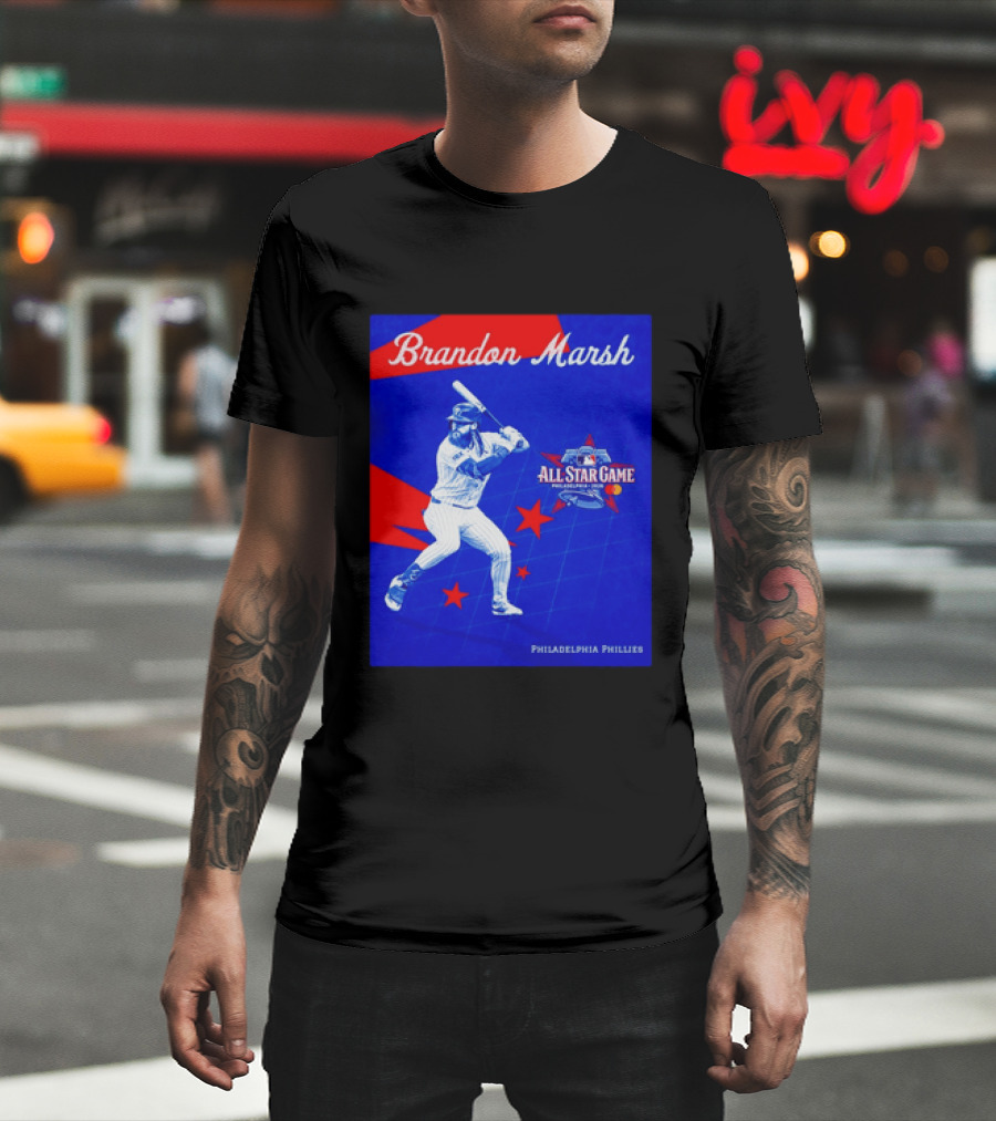 Brandon Marsh Philadelphia Phillies 2026 MLB All Star Game T-Shirt