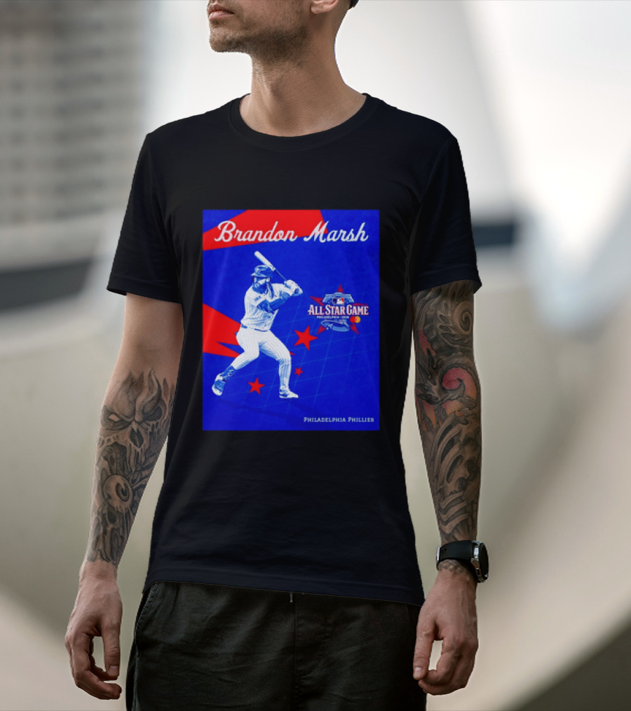 Brandon Marsh Philadelphia Phillies 2026 MLB All Star Game T-Shirt