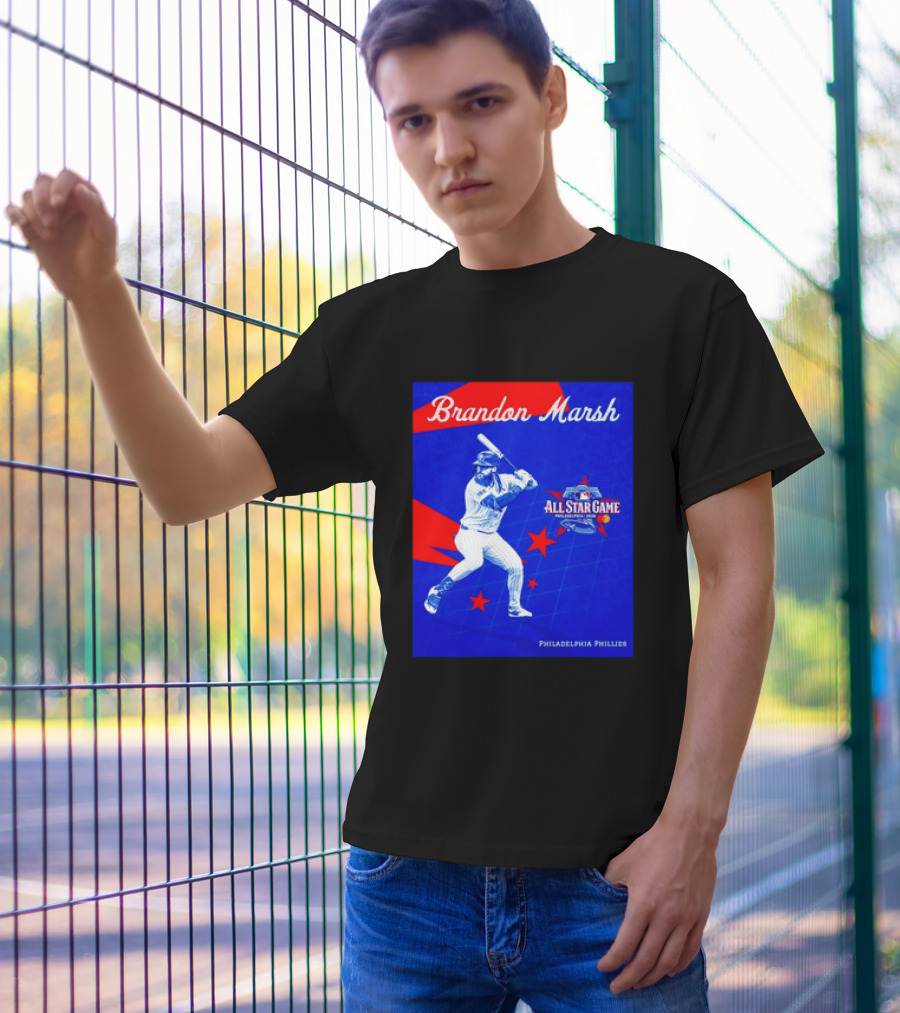 Brandon Marsh Philadelphia Phillies 2026 MLB All Star Game T-Shirt