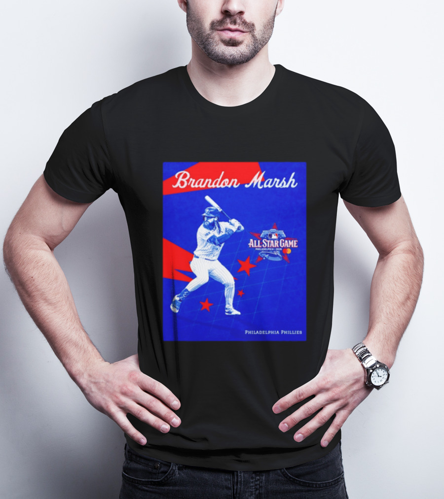 Brandon Marsh Philadelphia Phillies 2026 MLB All Star Game T-Shirt