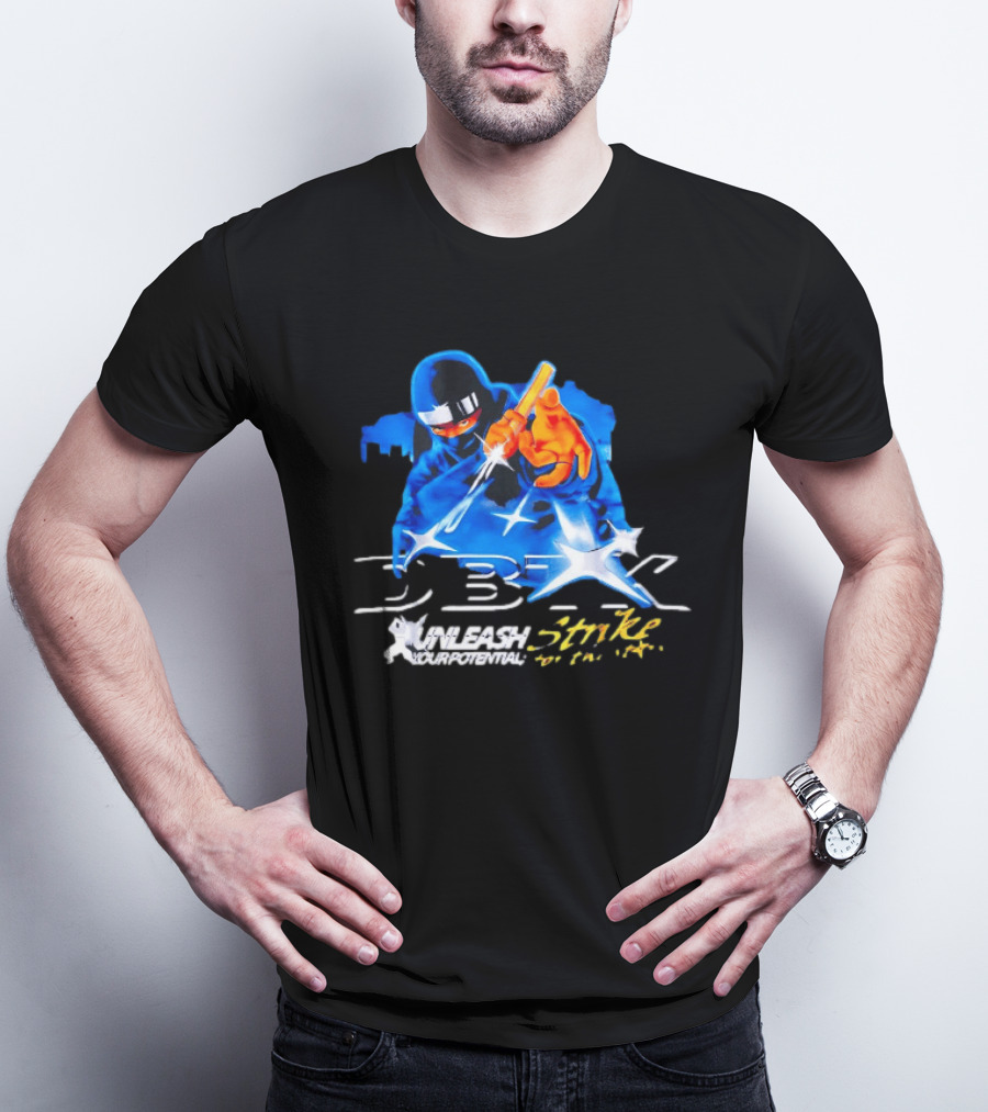 DBX Unleash Your Potential Strike Ninja Stars T-Shirt