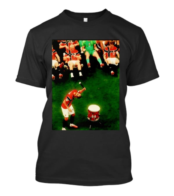Erling Haaland Norway Football Team Drummer Celebration 26WC T-Shirt
