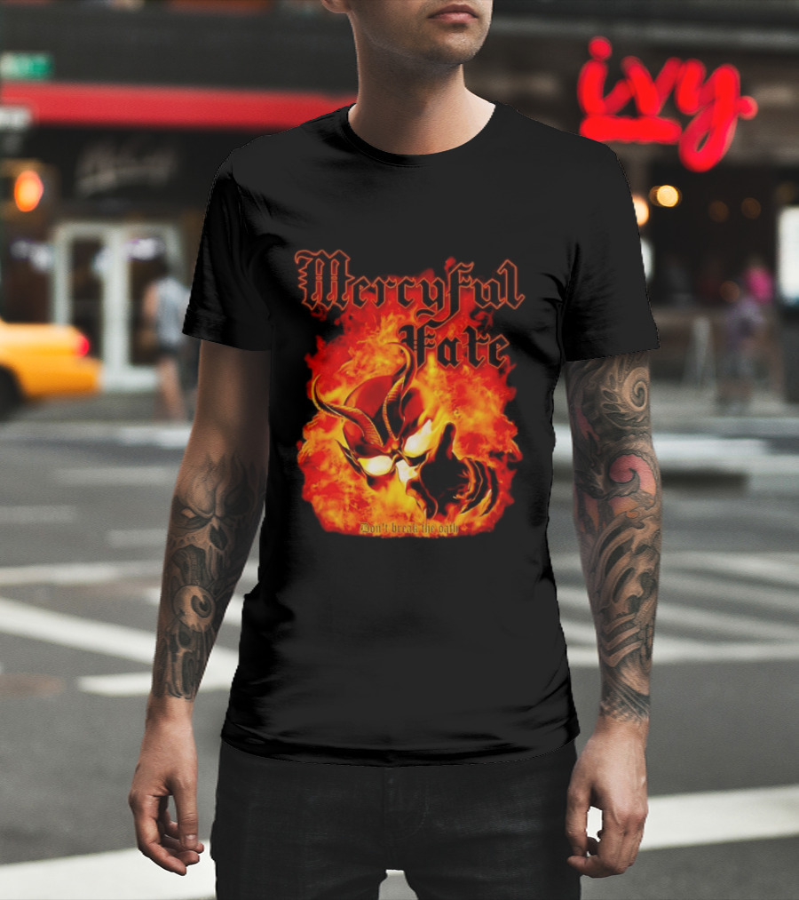 Mercyful Fate Don't Break The Oath Fiery Demon T-Shirt