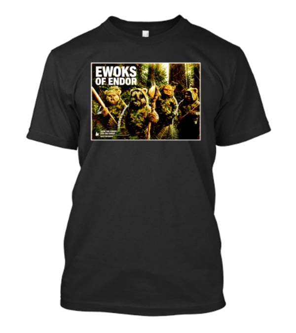 Ewoks Of Endor Forest Campaign Originals Star Wars Merchandise T-Shirt