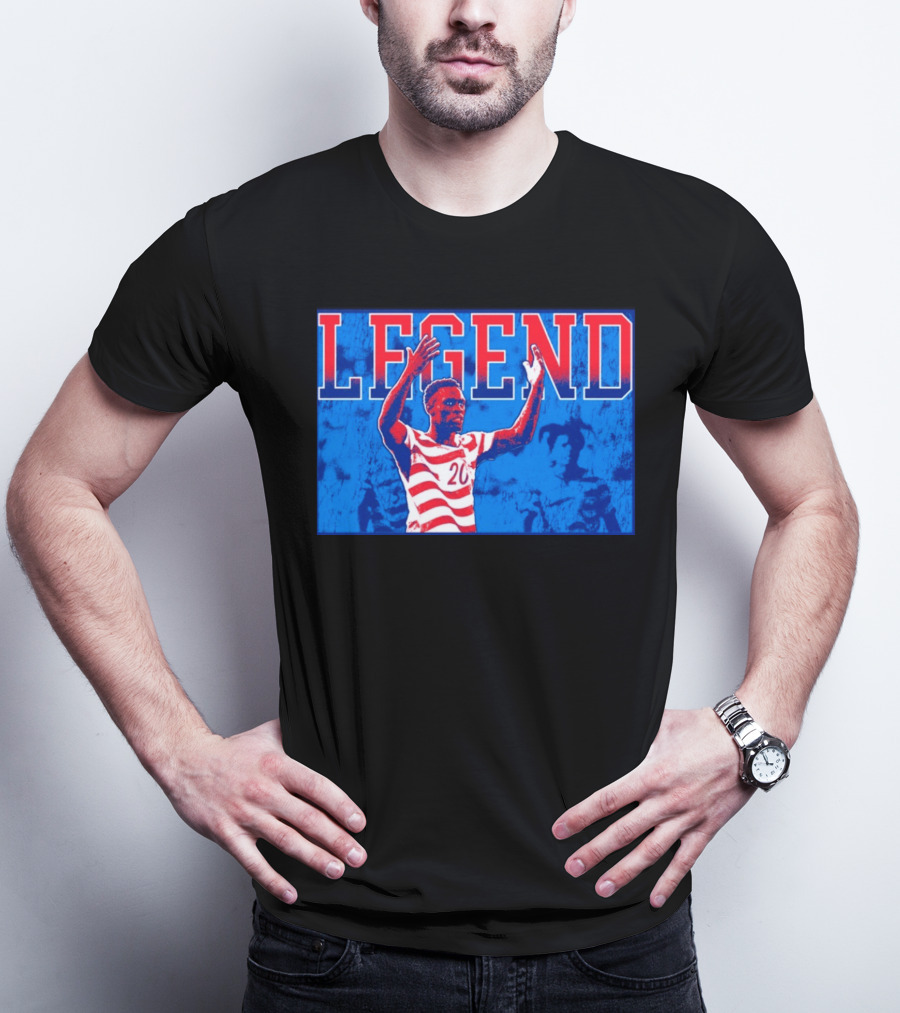 Legend Folarin Balogun No 20 USMNT T-Shirt