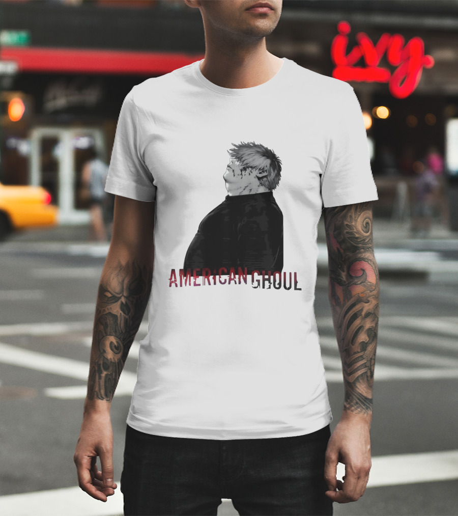 American Ghoul Denji Chainsaw Man Bootleg Manga T-Shirt