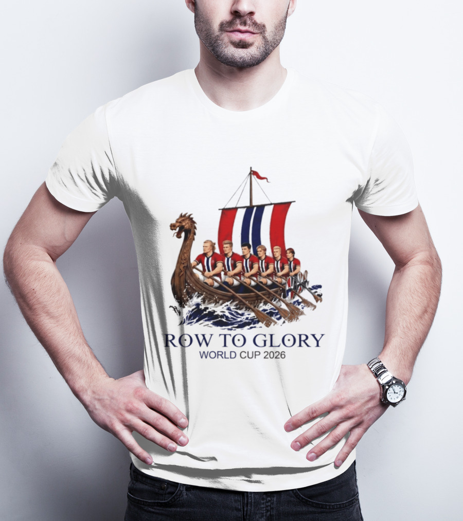 Norway 2026 World Cup Row To Glory Viking Crew T-Shirt