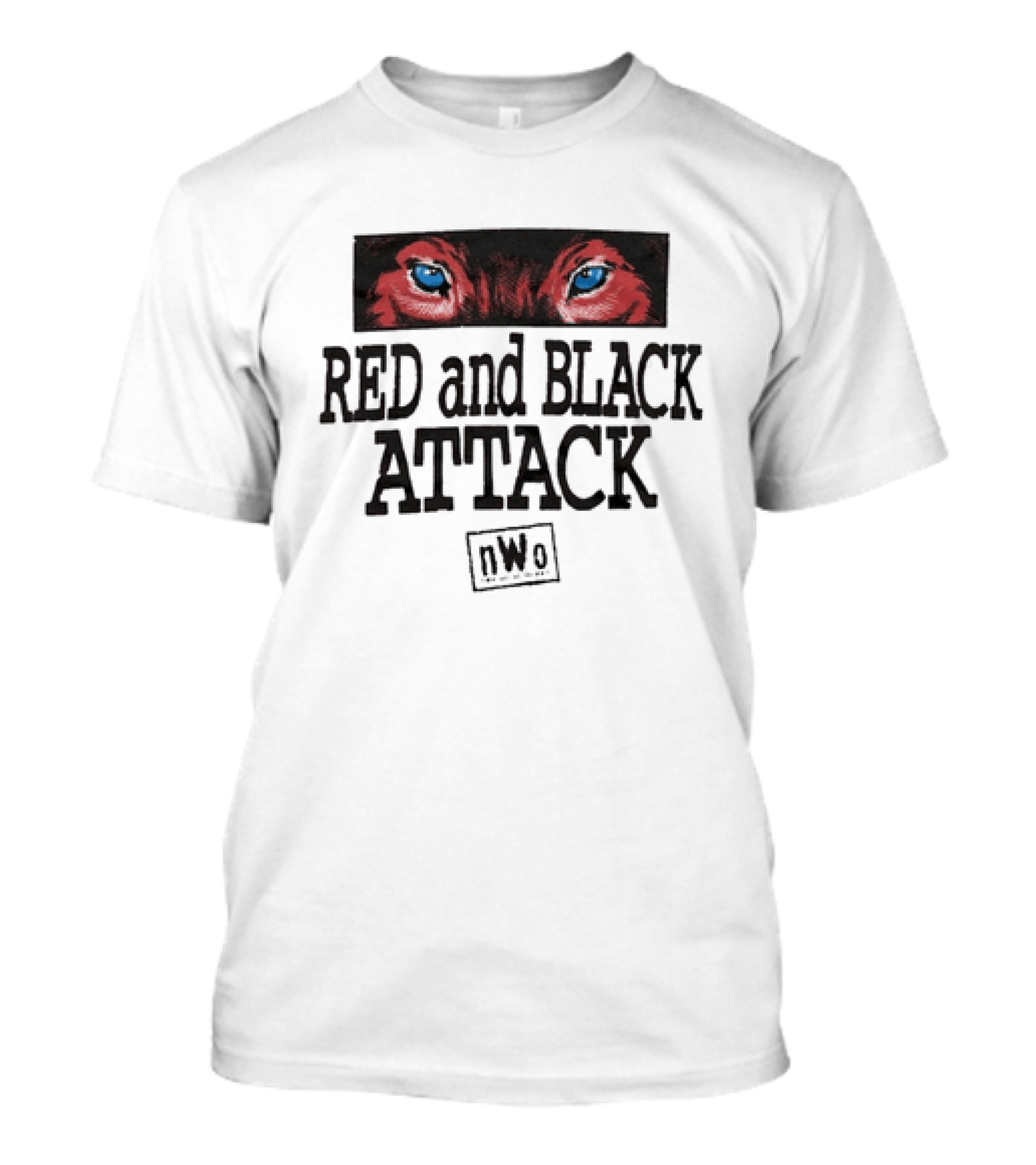 Red And Black Attack NWo New World Order WWE T-Shirt