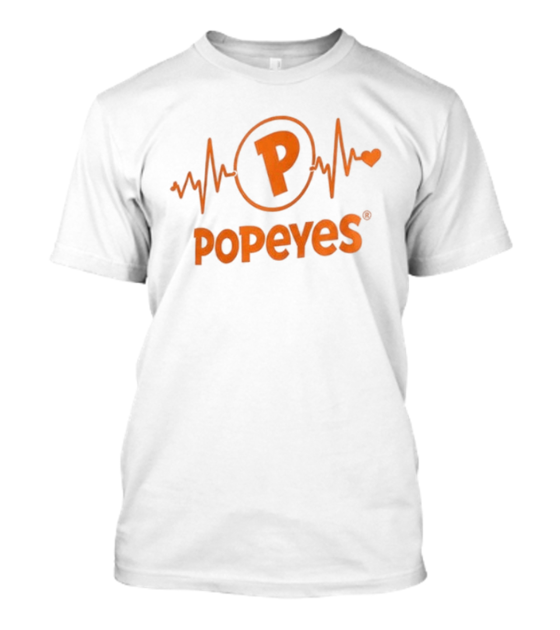 Heartbeat Lover Popeyes Addiction T-Shirt
