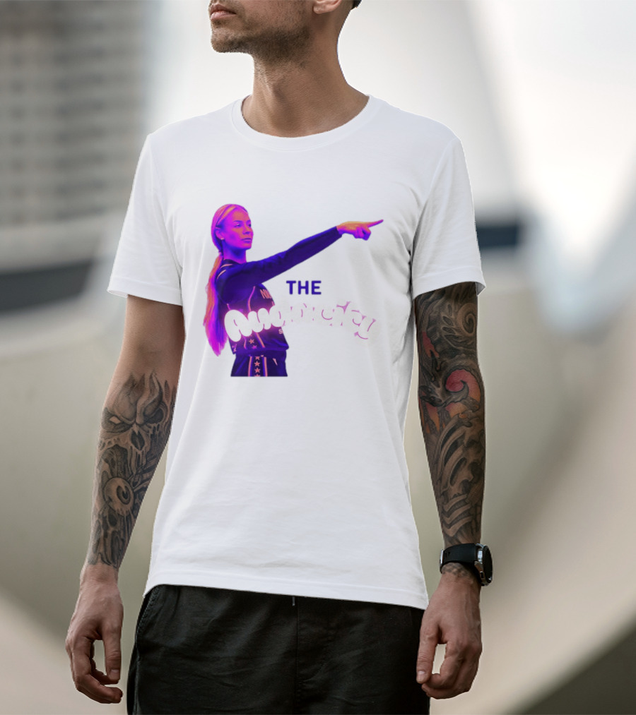 The Audacity Sophie Cunningham Finger Point WNBA Indiana Fever Basketball 2026 T-Shirt