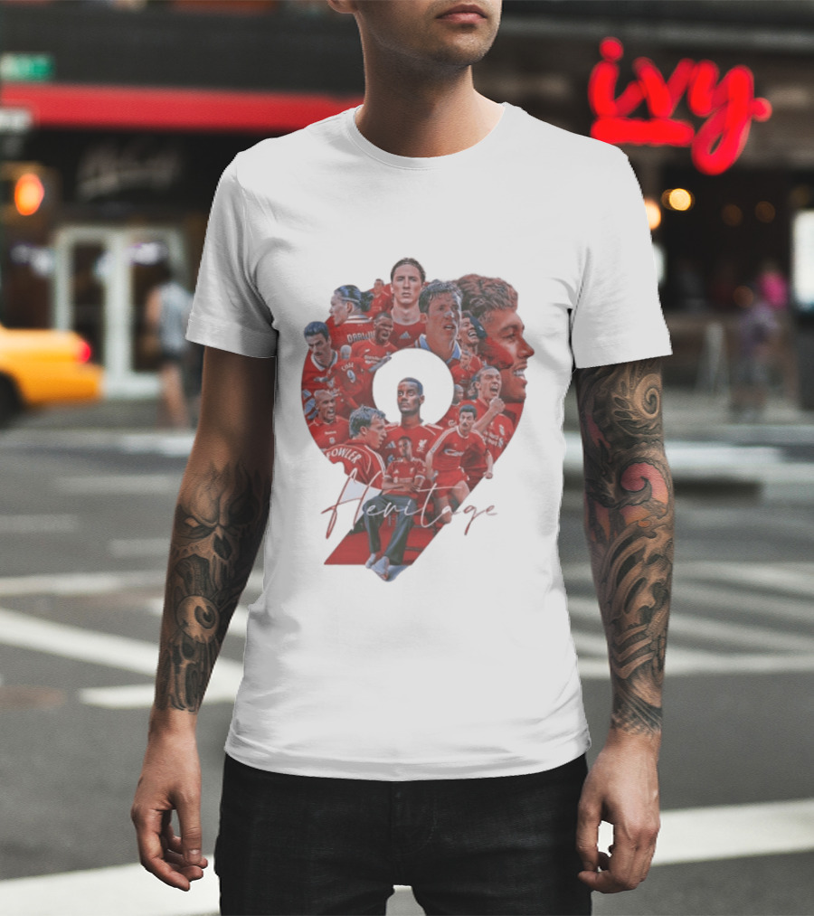 Liverpool FC Number 9 Heritage Legends T-Shirt