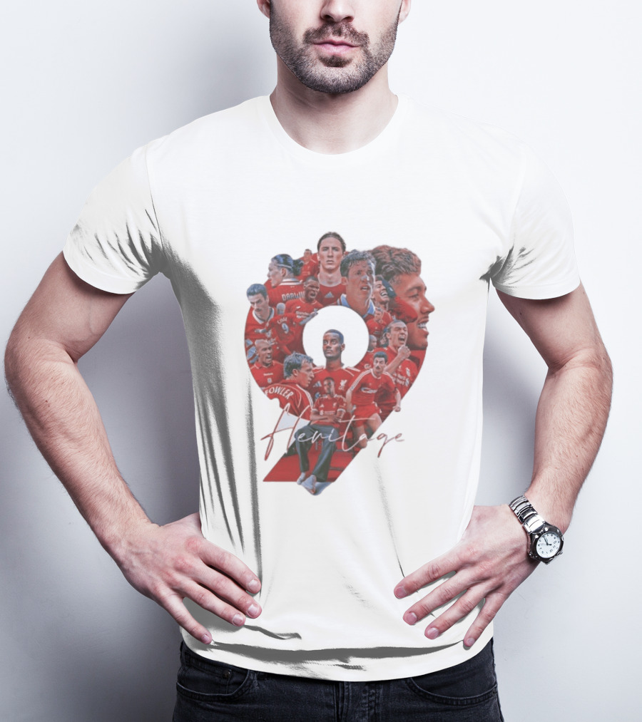 Liverpool FC Number 9 Heritage Legends T-Shirt