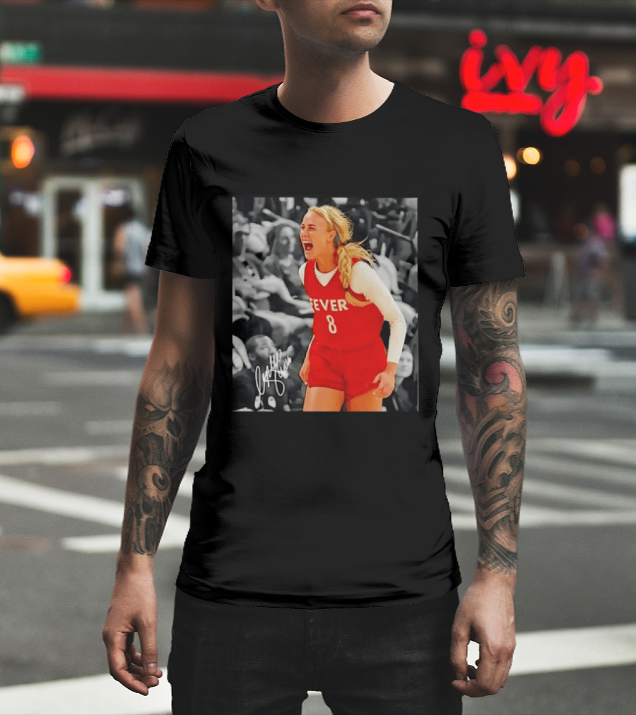 Caitlin Clark Indiana Fever Number 8 Sports T-Shirt