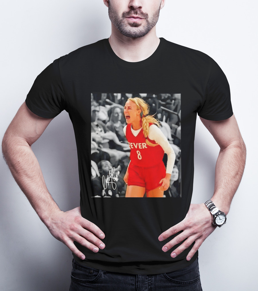 Caitlin Clark Indiana Fever Number 8 Sports T-Shirt
