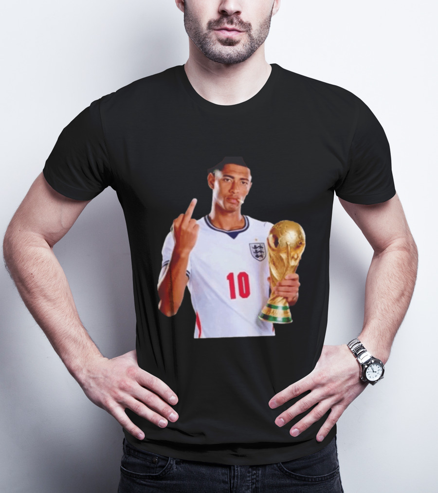 Jude Bellingham England World Cup Trophy Pose T-Shirt