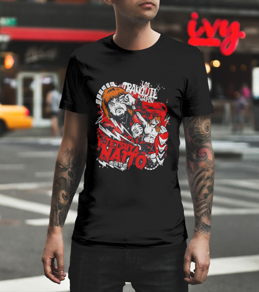 Tetsuya Naito Los Ingobernables De Japon Eye Salute Action T-Shirt