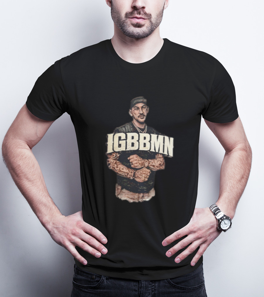 Dustin Poirier IGBBMN It's Gonna Be Bad My Ninja Tattooed Fighter T-Shirt