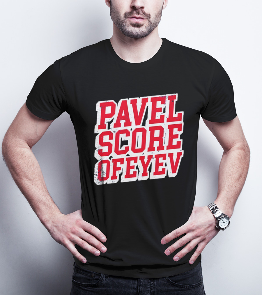Pavel Dorofeyev Score Ofeyev New York Rangers NHL 2026 T-Shirt