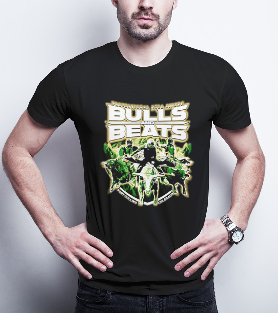Professional Bull Riders Bulls And Beats Fort Collins Colorado Event T-Shirt
