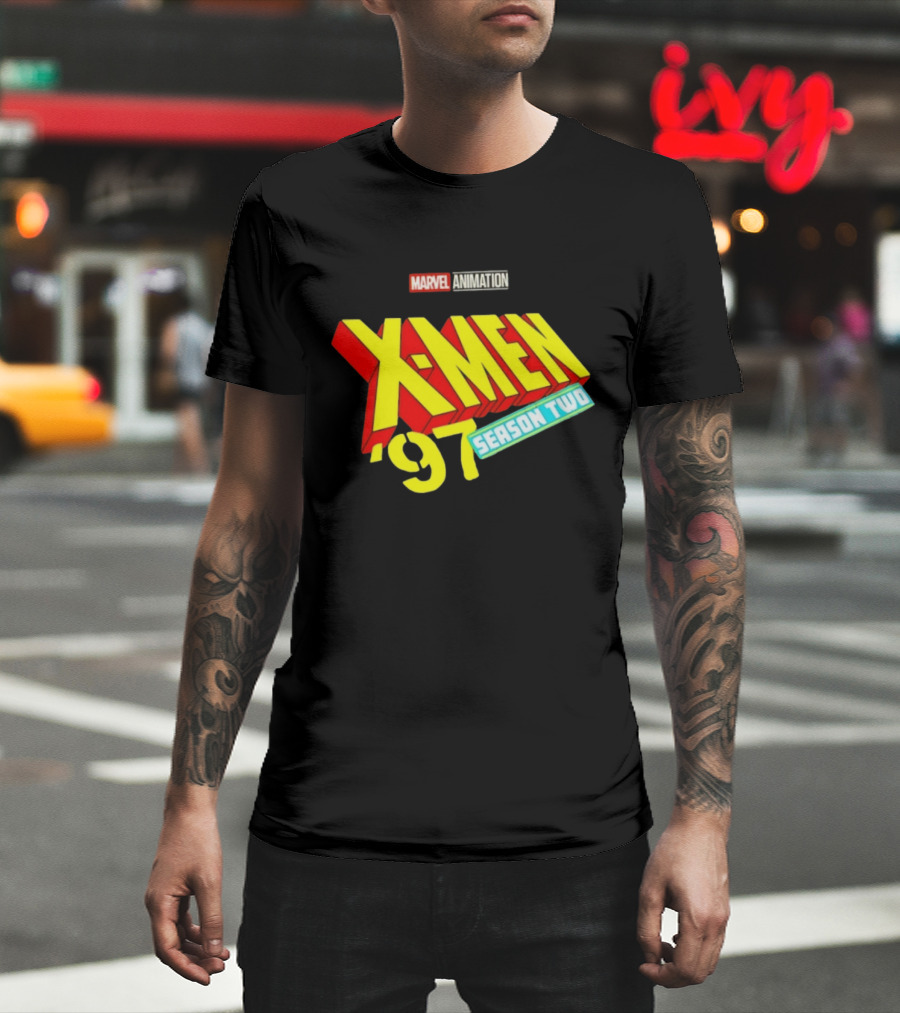 X Men '97 Season Two Marvel Animation T-Shirt
