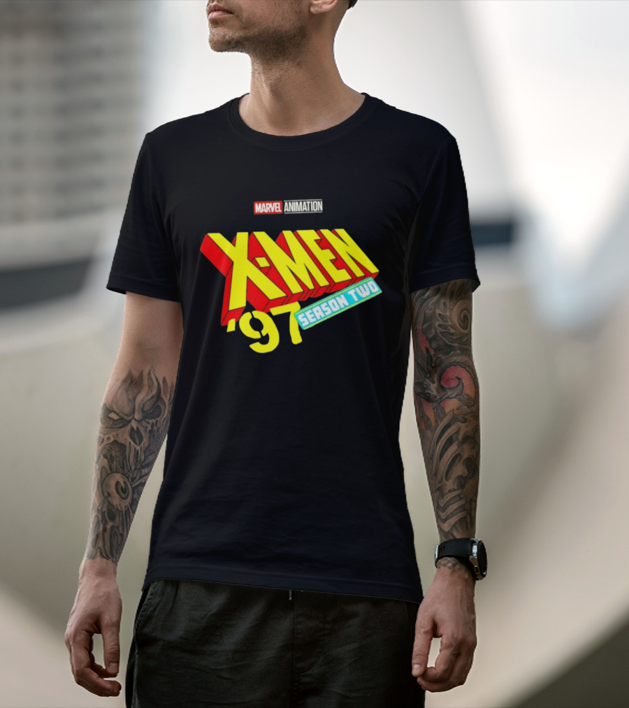 X Men '97 Season Two Marvel Animation T-Shirt