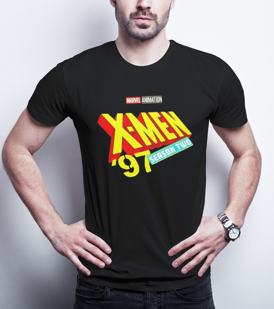 X Men '97 Season Two Marvel Animation T-Shirt