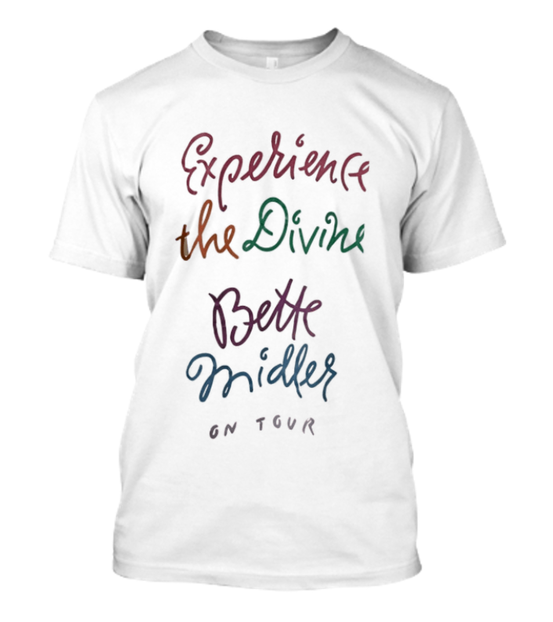 Experience The Divine Bette Midler On Tour T-Shirt