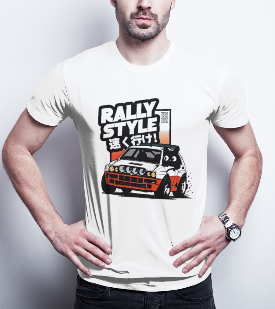 Rally Style Lancia Delta Integrale Hayashi Iku Speed T-Shirt