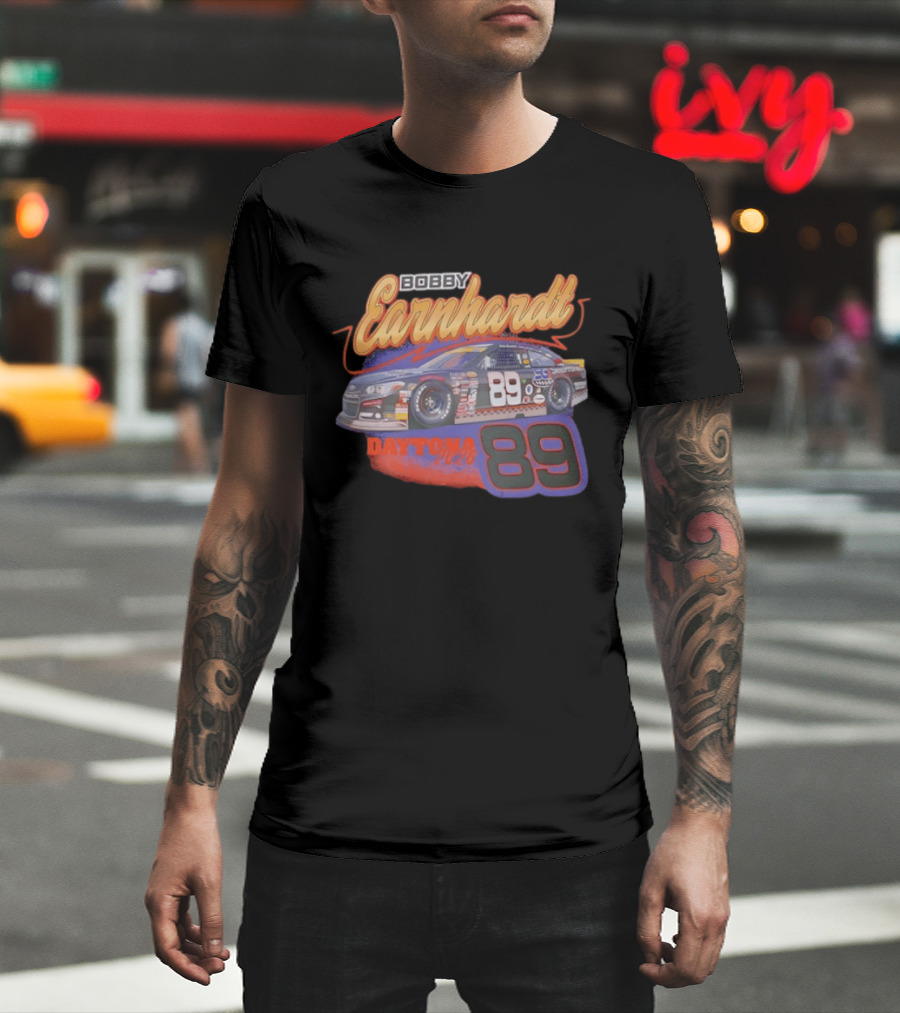 Bobby Earnhardt Daytona 89 Racing Car 2026 T-Shirt