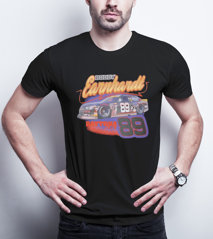Bobby Earnhardt Daytona 89 Racing Car 2026 T-Shirt