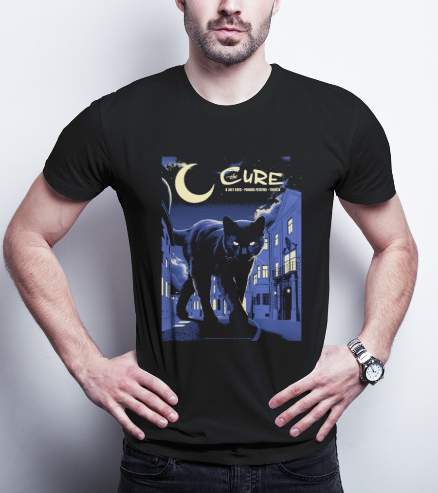 The Cure Cat Moon Trencin Pohoda Festival July 8 2026 T-Shirt