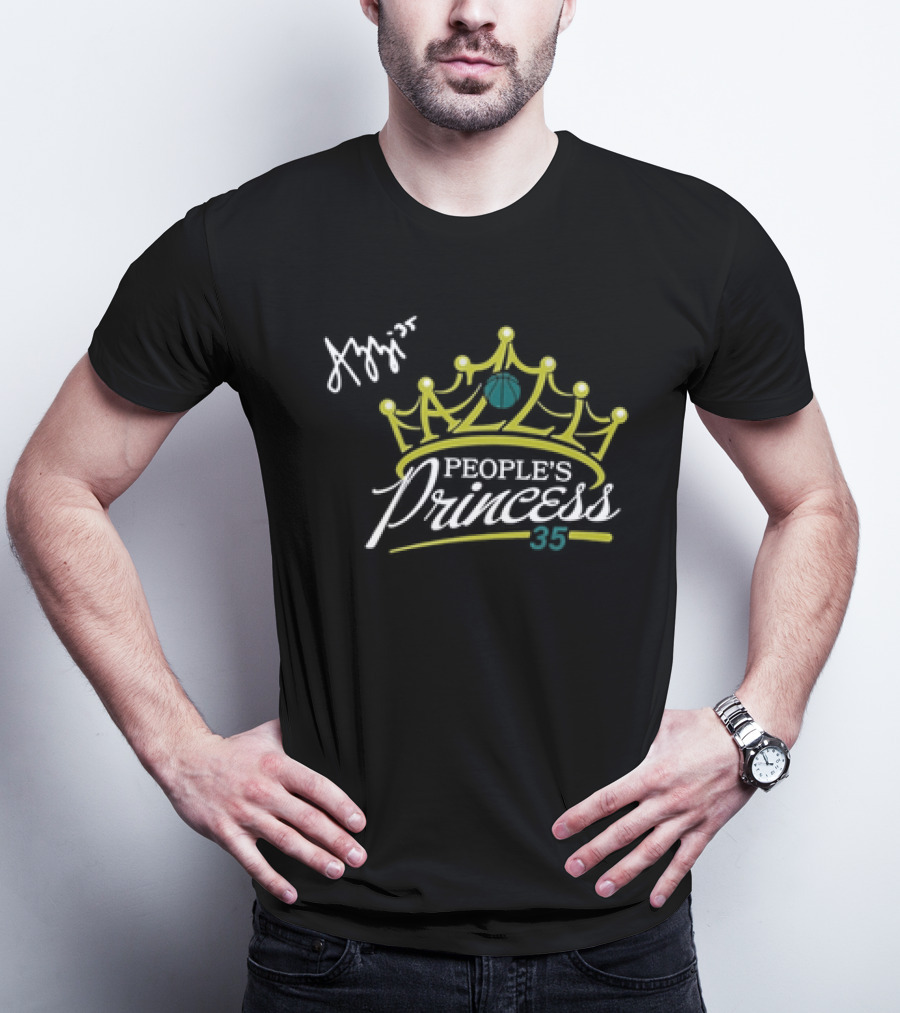 Dallas Wings Azzi Fudd People's Princess 35 Basketball T-Shirt
