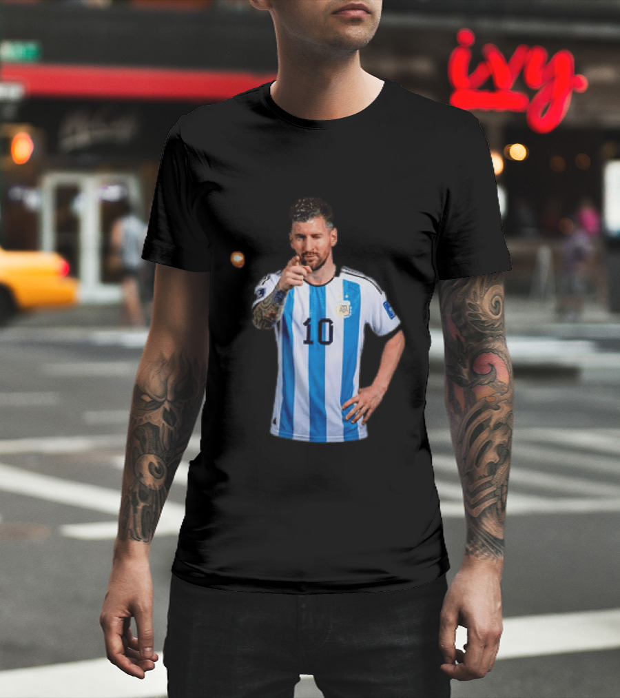 Lionel Messi Argentina National Team 10 T-Shirt