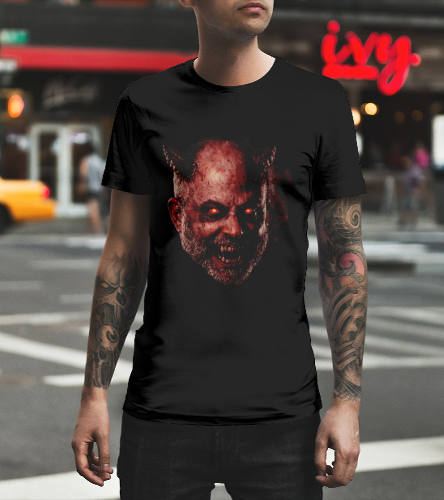 Mark R Levin The True Face Of Evil Political Satire Demonized T-Shirt
