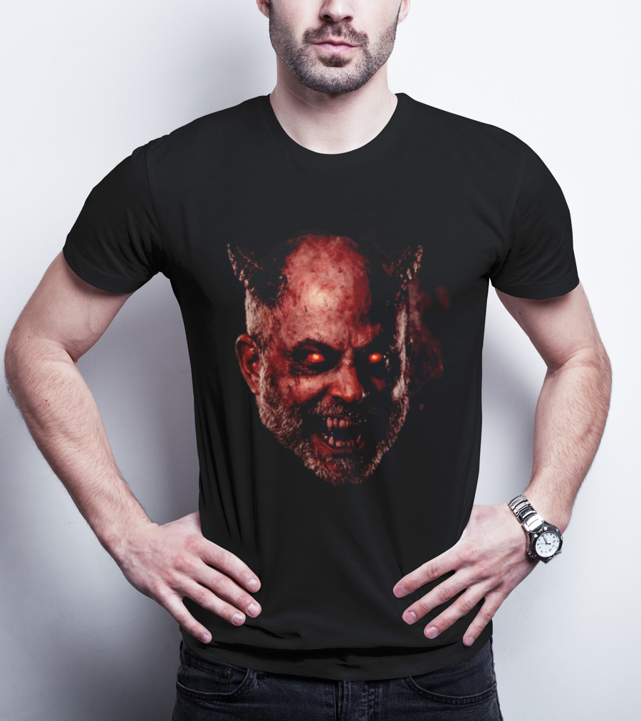 Mark R Levin The True Face Of Evil Political Satire Demonized T-Shirt
