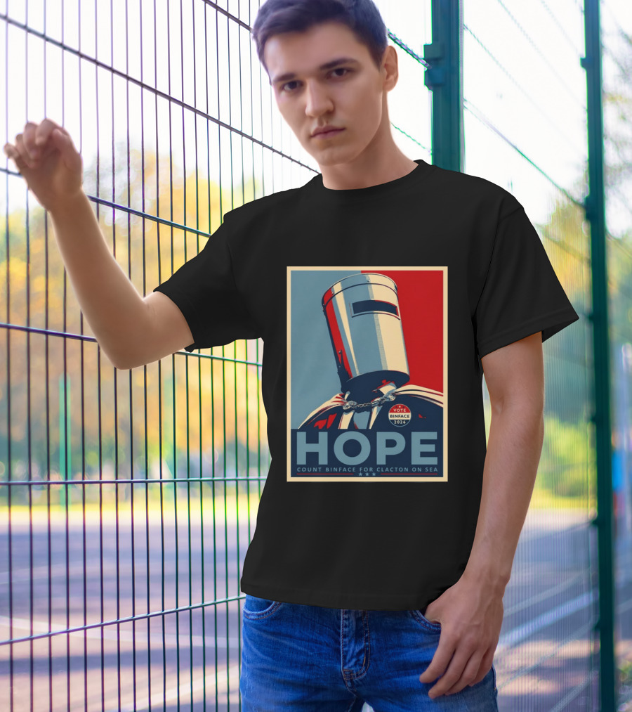 Hope Count Binface Vote Binface 2026 Clacton On Sea T-Shirt