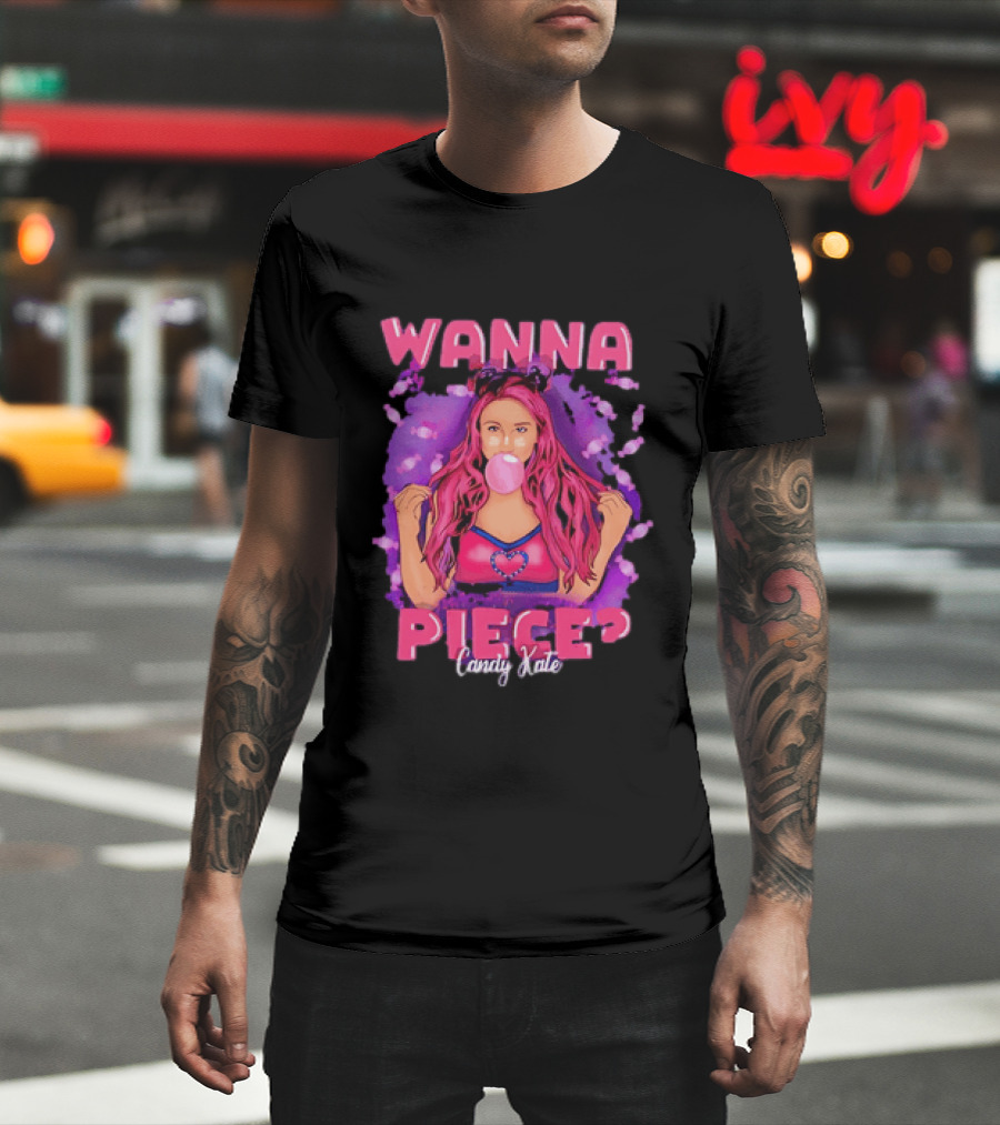 Wanna Piece Candy Kate Bubblegum Pop T-Shirt