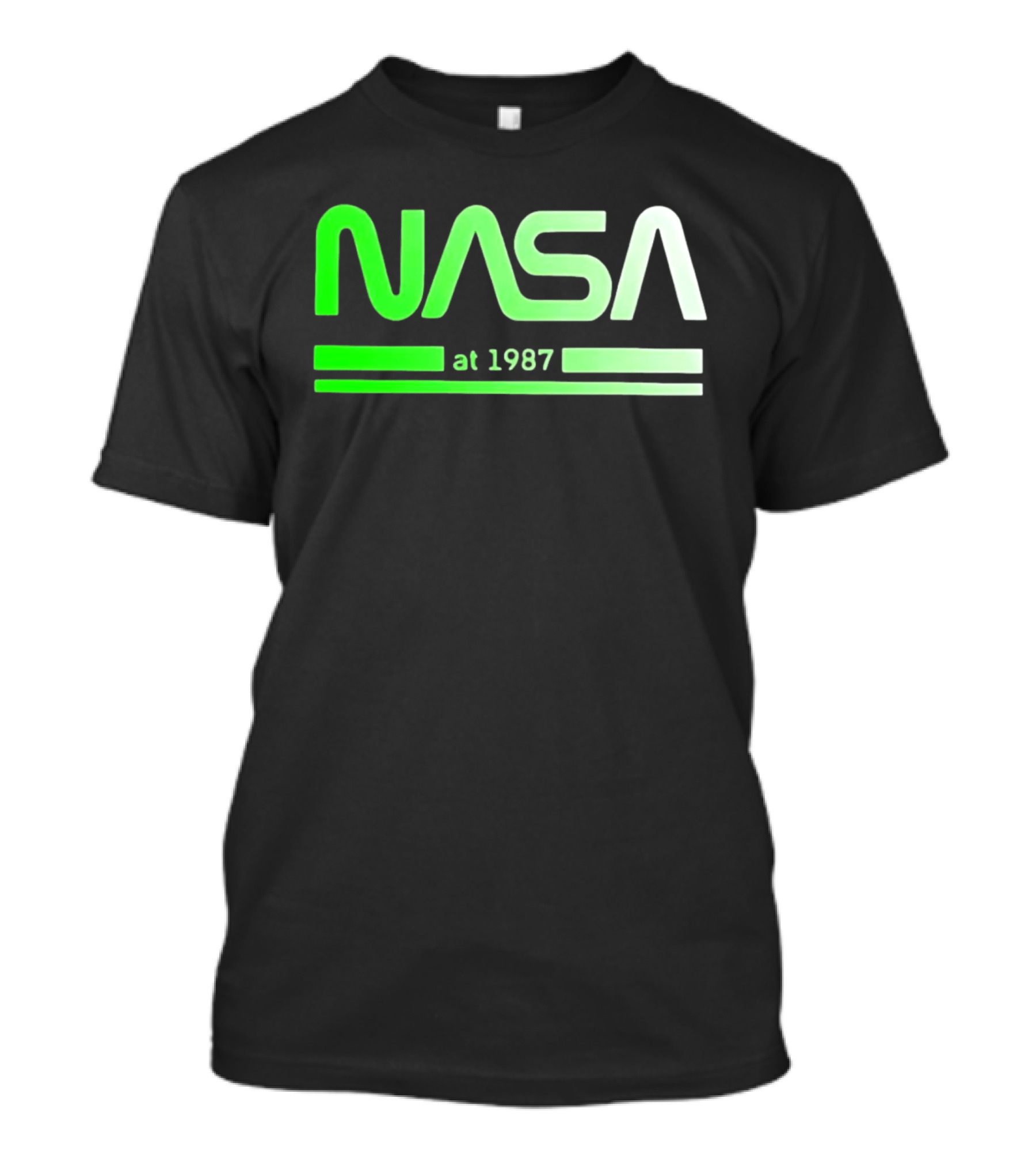 NASA Neon Green 1987 T-Shirt