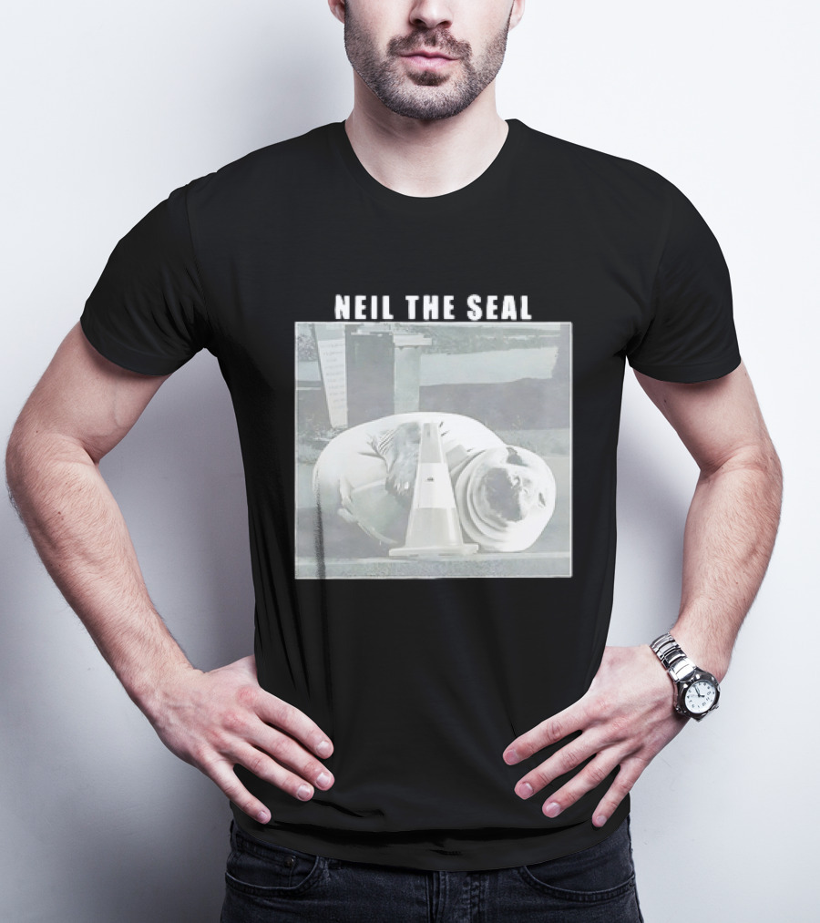 Neil The Seal With Traffic Cone Become Ungovernable T-Shirt