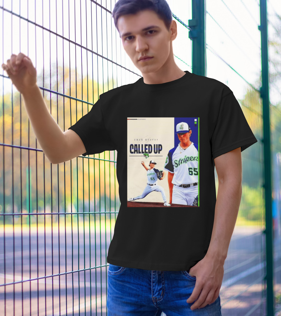 Owen Murphy Called Up Stripers 65 Player Announcement T-Shirt